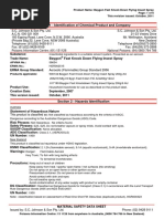 MSDS-Windex Glass Cleaner - 131017 | PDF | Dangerous Goods | Safety