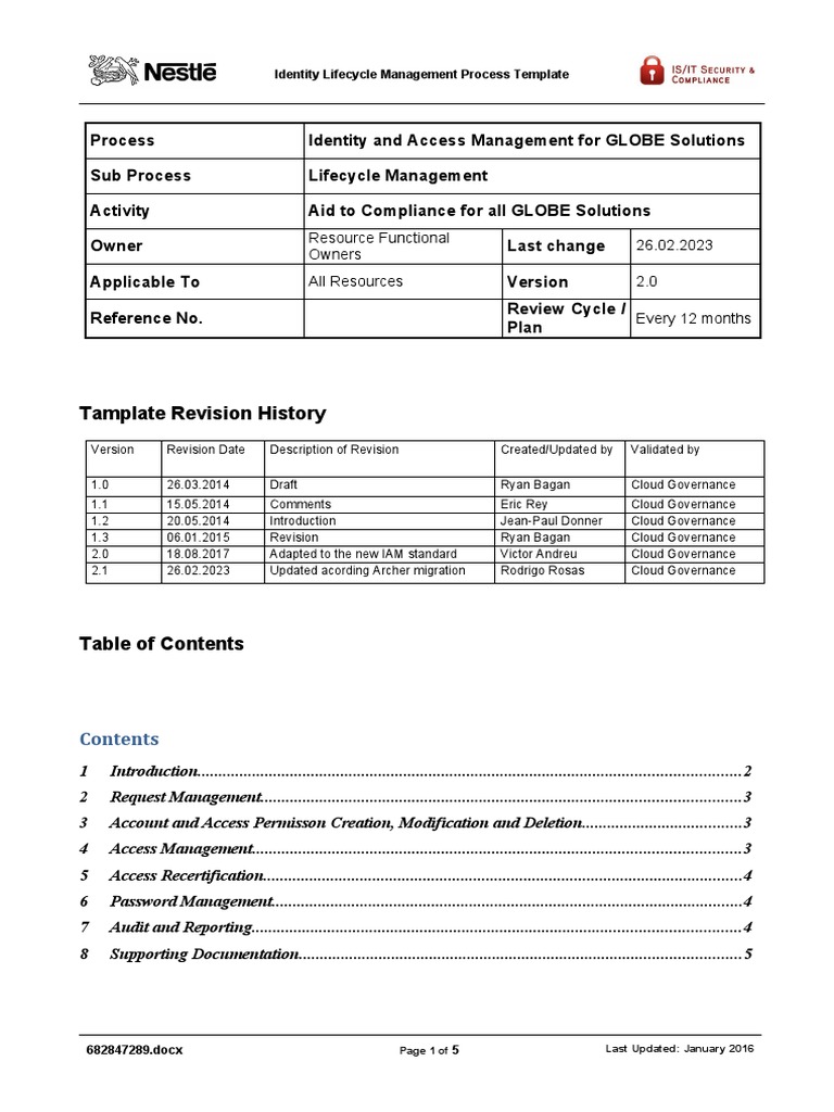 ARMIS Cloud Identity Lifecycle Management - IAM | PDF