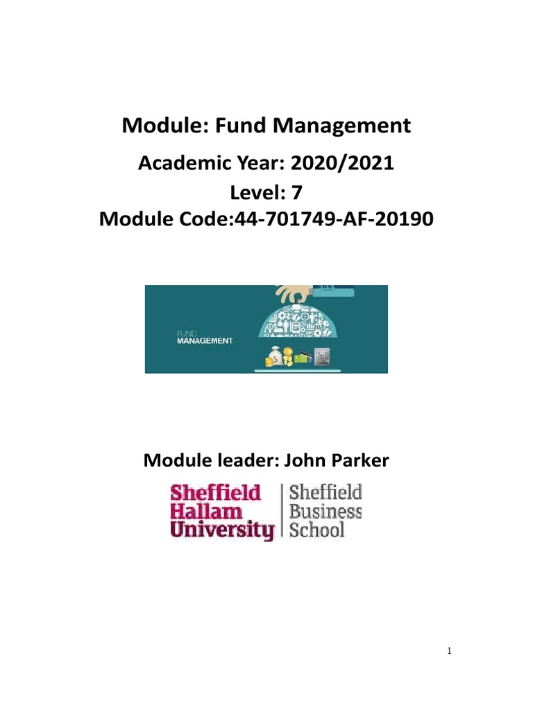 Global Fund Management Module Overview | PDF | Investment Management ...