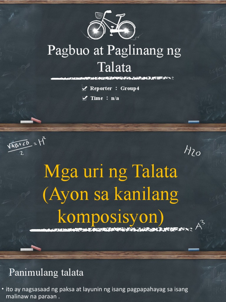 Aralin4 Pagbuo at Paglinang NG Talata | PDF
