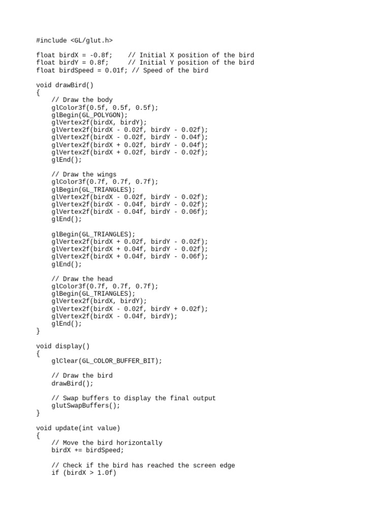Flying Bird CGV - Program | PDF | Computers