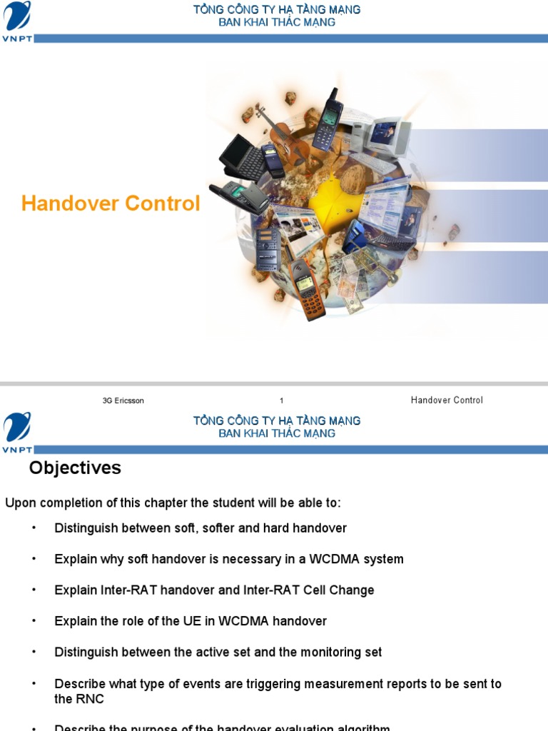 3G Ericsson Handover Control Guide | PDF