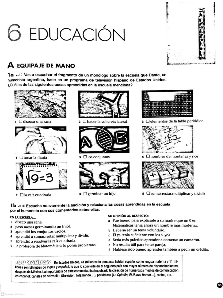 Libro de Actividades Temas 6-10 | PDF