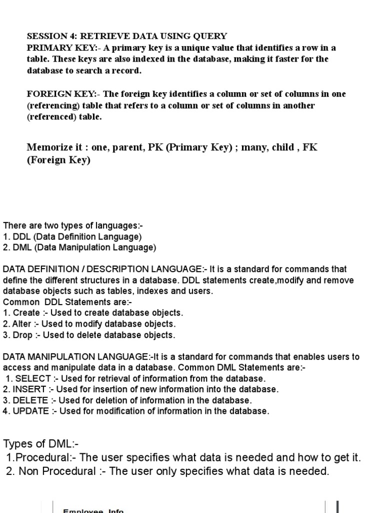 Dbms Part 2 Pdf Databases Information Technology 4237