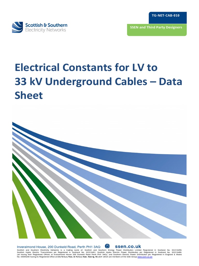 TG Net Cab 010 | PDF | Electric Power Transmission | Electrical ...