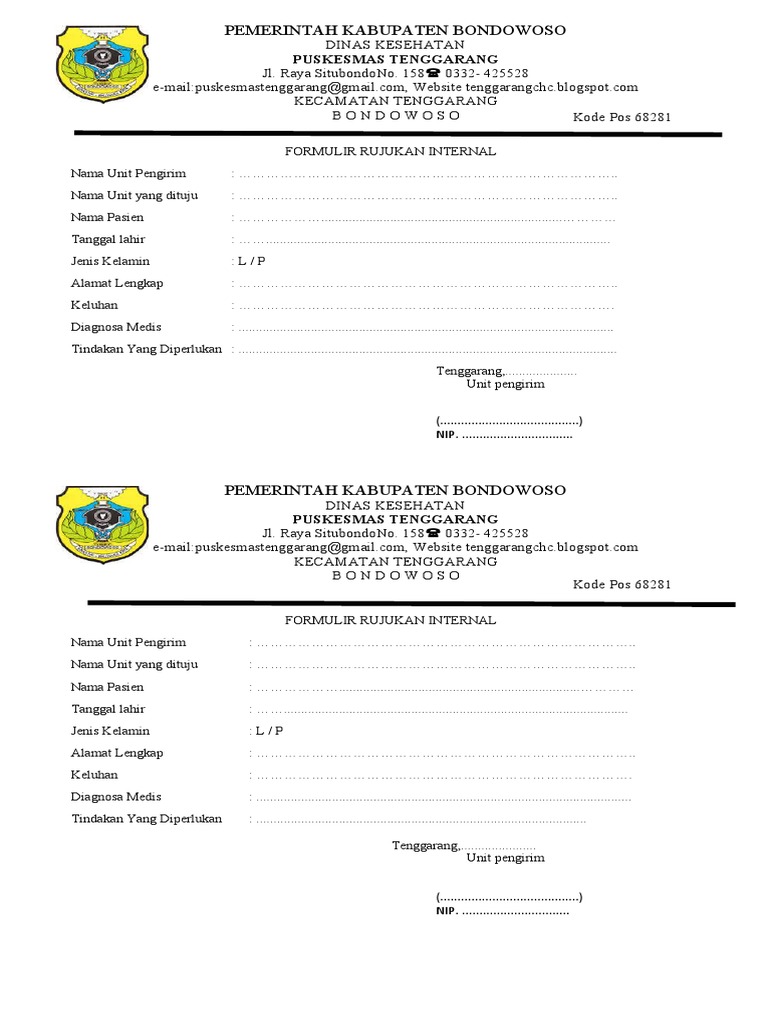 Rujukan Internal | PDF