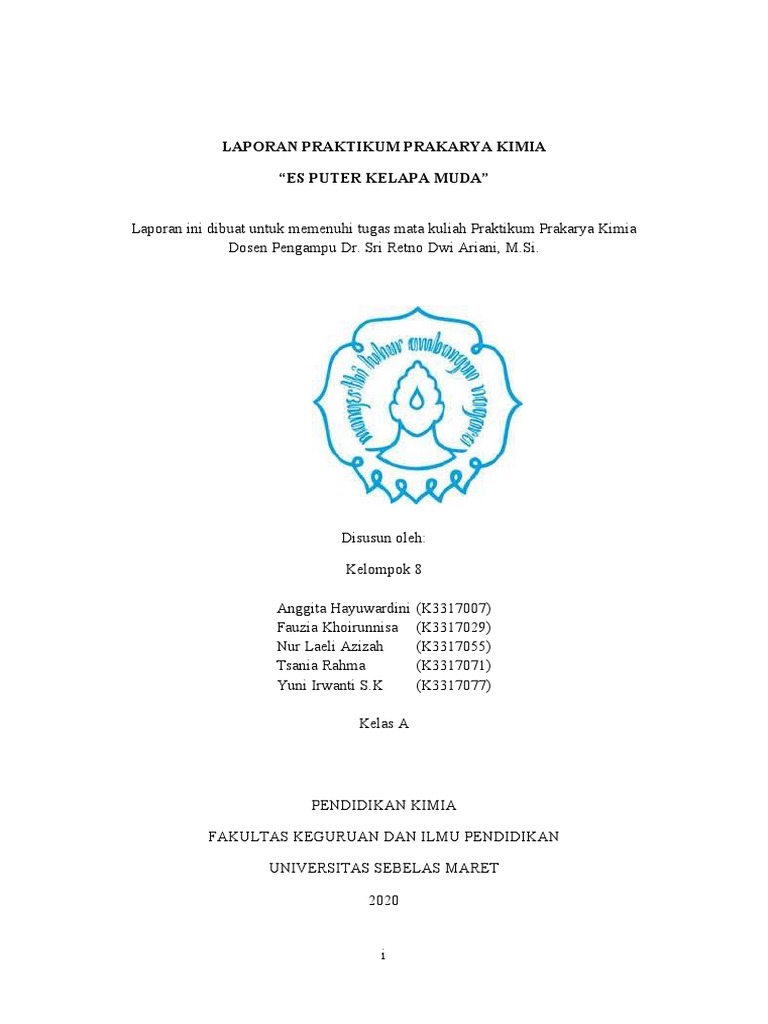 LAPORAN PRAKTIKUM ES PUTER - KEL8 (1) V | PDF