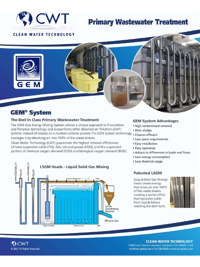CWT GEM System Flyer | PDF