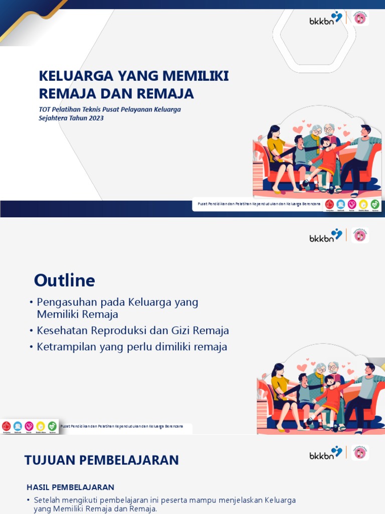 Materi 6 - Keluarga REMAJA Dan REMAJA | PDF