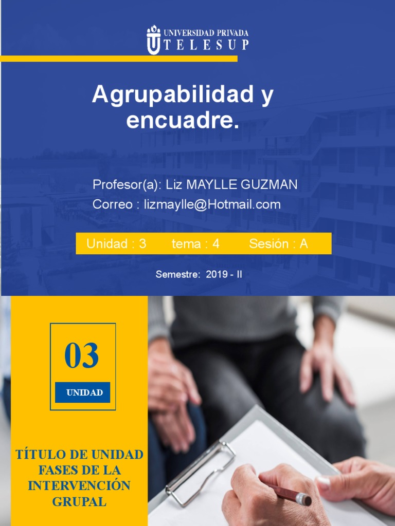 Agrupabilidad y Encuadre | PDF | Psicoanálisis | Psicoterapia