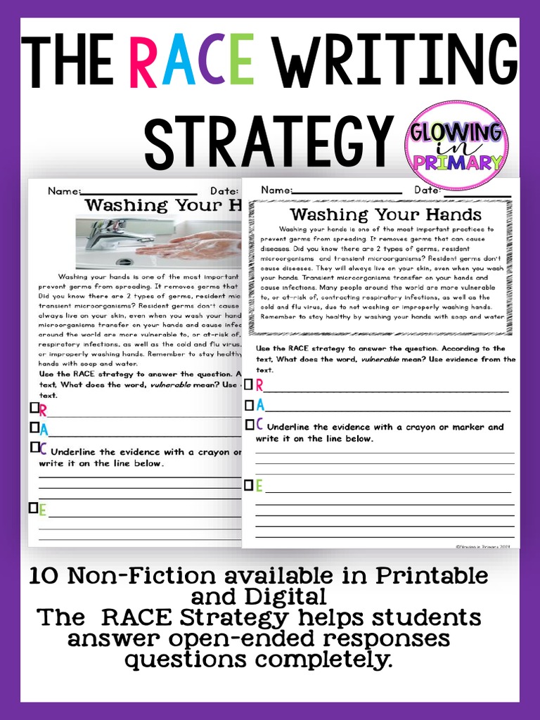 The Race Writing Strategy Passages | PDF