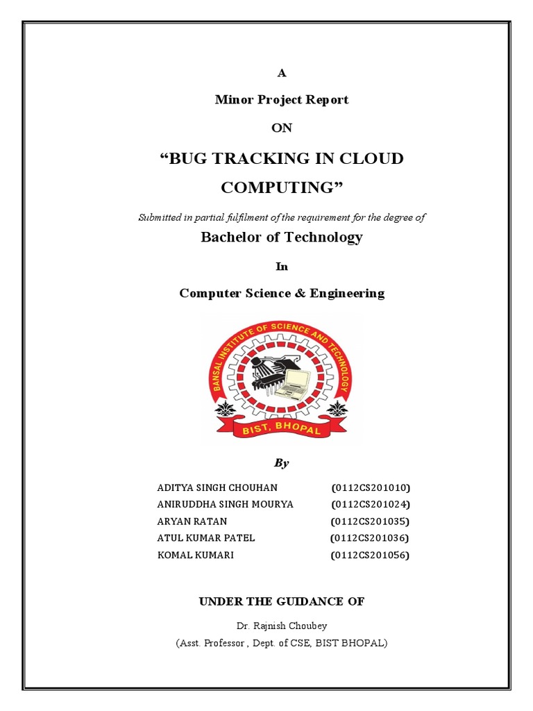 Bug Tracking | PDF | Cloud Computing | Software Bug