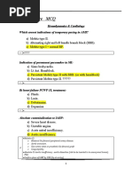 Ecg MCQS | PDF | Electrocardiography | Cardiology