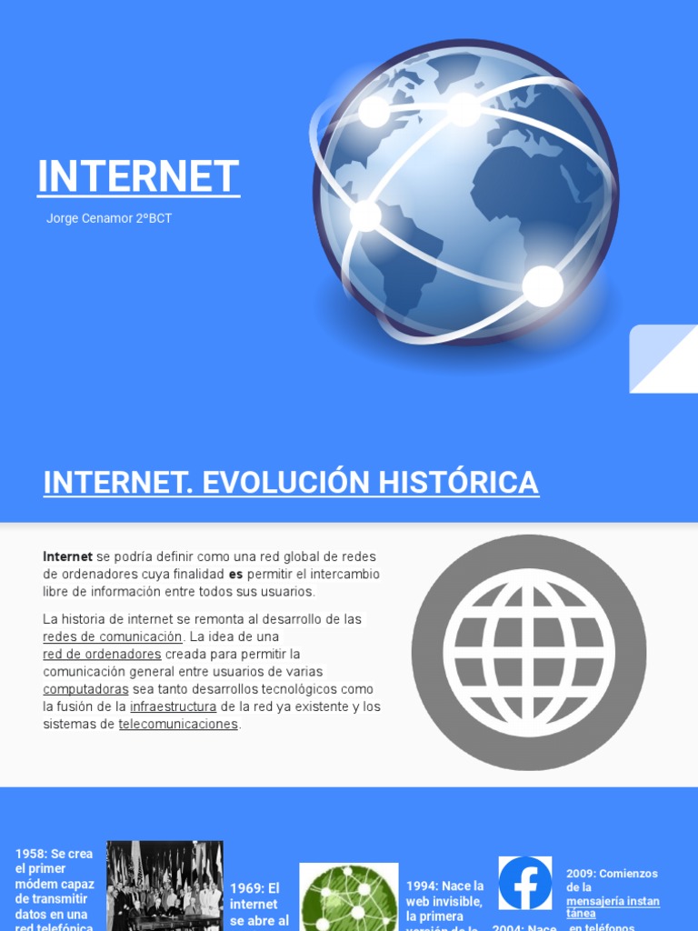 Internet | PDF | Red mundial | Internet y web