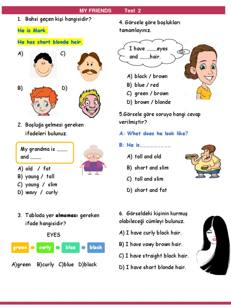 4th grade test | PDF