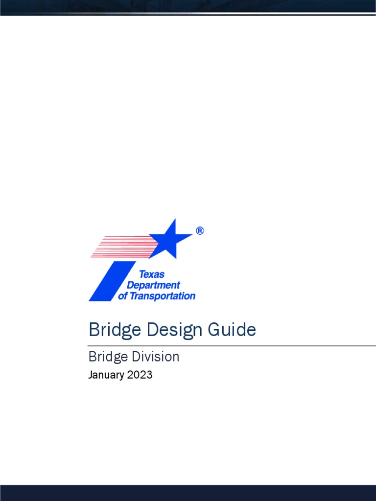 Bridge Design Guide | PDF | Prestressed Concrete | Bridge
