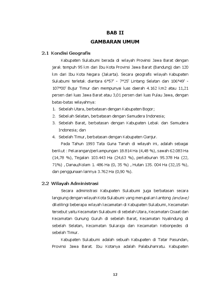 Bab Ii Gambaran Umum | PDF