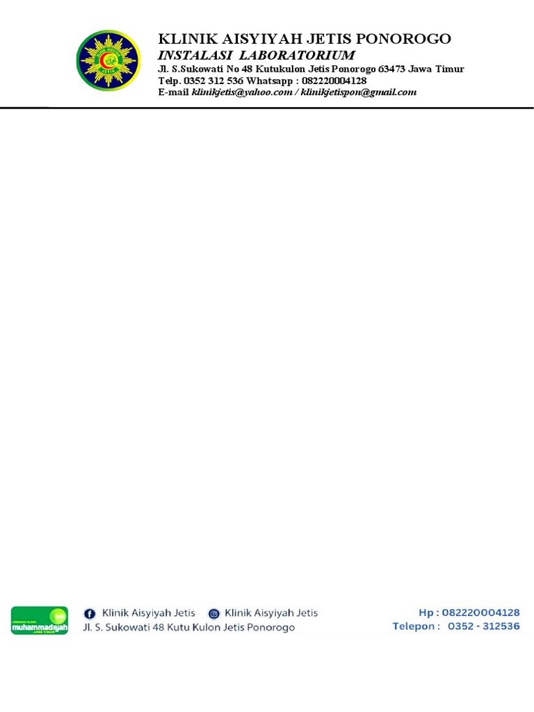 FORM LABORATORIUM | PDF