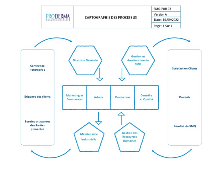 Cartographie des Processus SMQ | PDF
