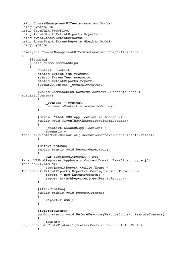 CommonSteps Cs | Download Free PDF | Software Engineering | Systems Engineering