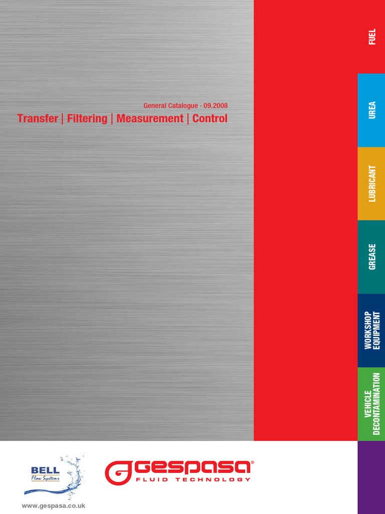 Gespasa Product Catalogue 092008b | PDF