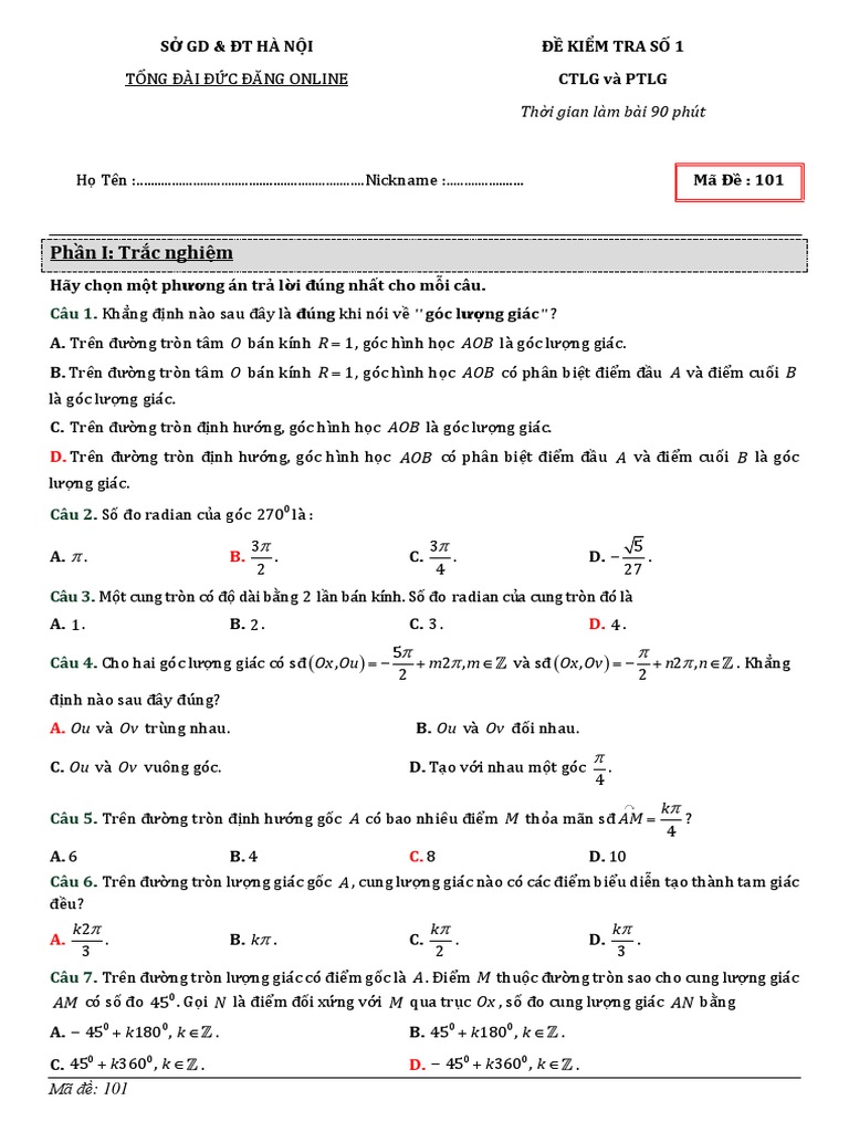 01-CTLG và PTLG | PDF