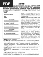 Report Writing Essentials | PDF | Cognition