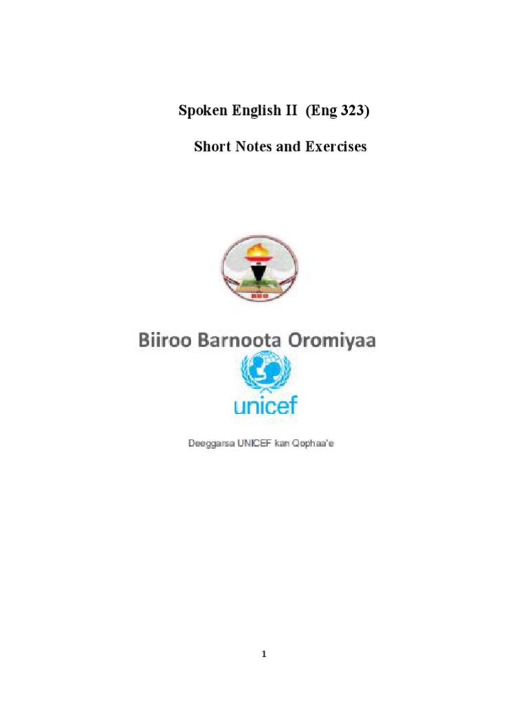 Eng323 Short Notes Pdf