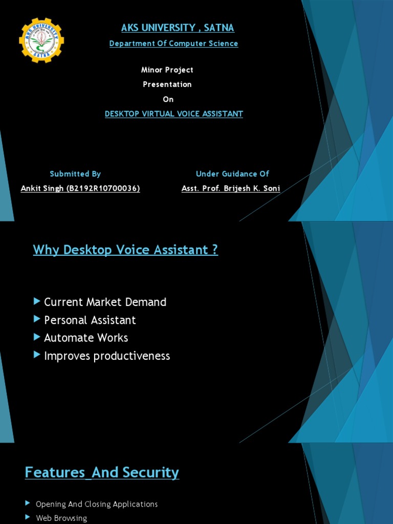 Desktop Virtual Assistant | PDF | Python (Programming Language) | Software