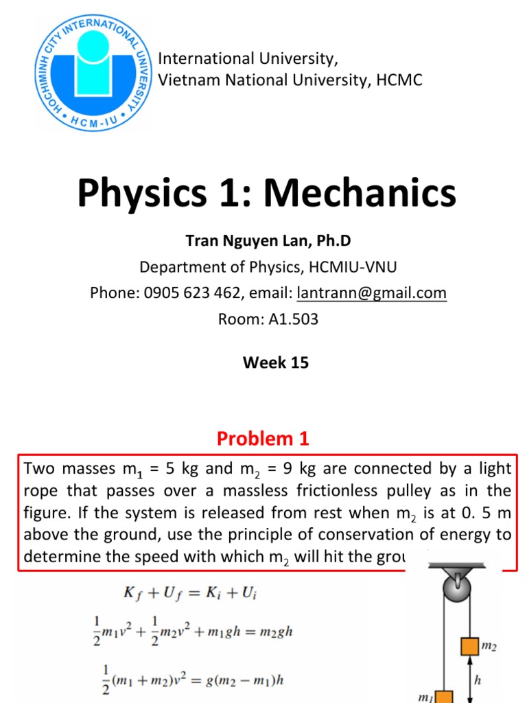 Phy1 Final Review Problems1 | PDF | Force | Collision
