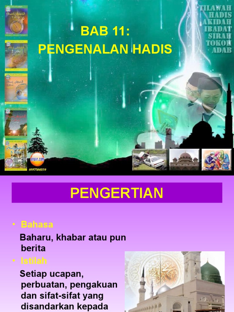 Pel. 11 Pengenalan Hadis | PDF