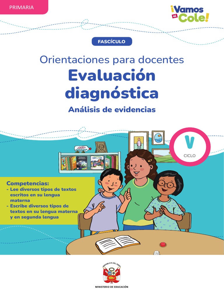 Evaluación Diagnóstica Orientaciones Para Docentes Descargar Gratis