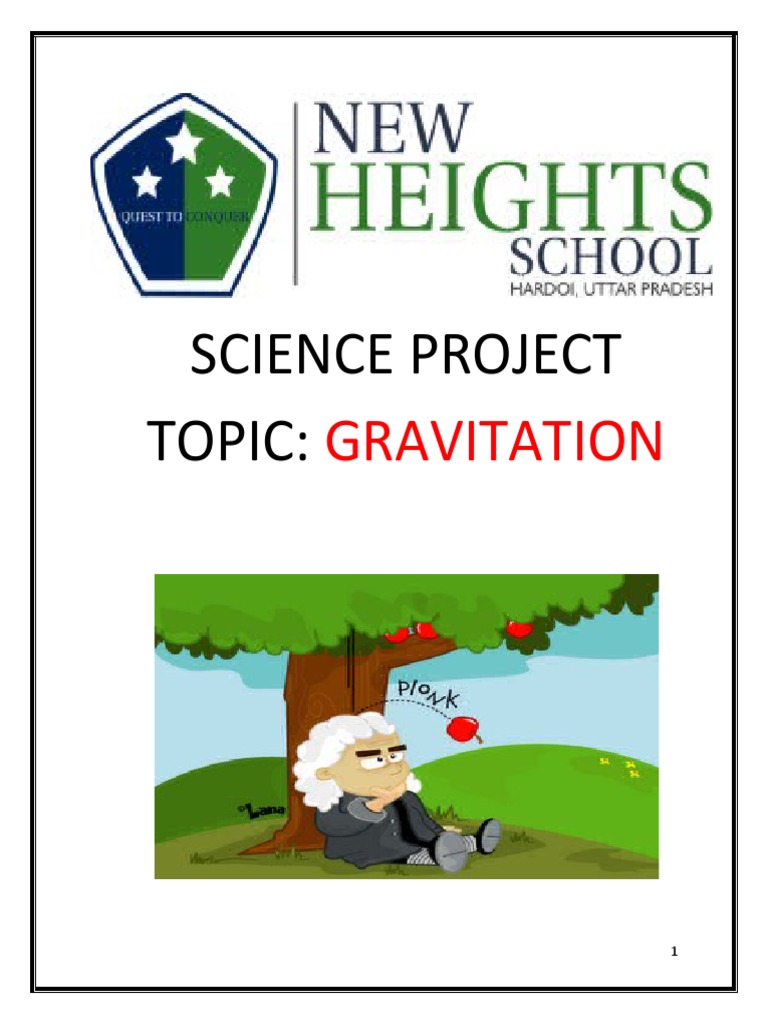 Science Project | PDF | Buoyancy | Gravity