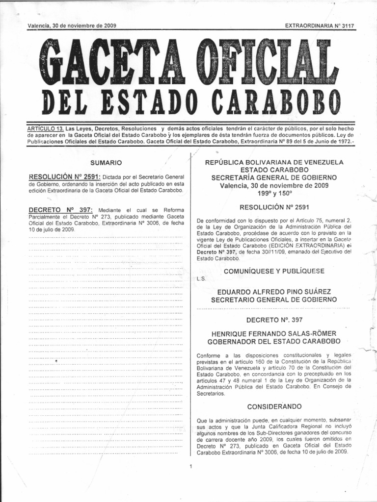 Gaceta | PDF