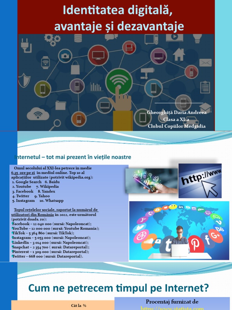 Identitatea Digitala, Avantaje Si Dezavantaje (2) | PDF