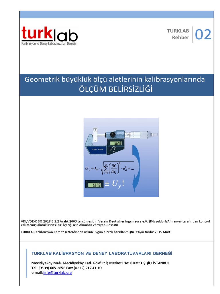 Turklab Rehber 2 Icindekiler | PDF