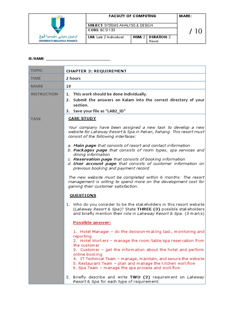 Lab 2 - Schema | PDF | Information | System
