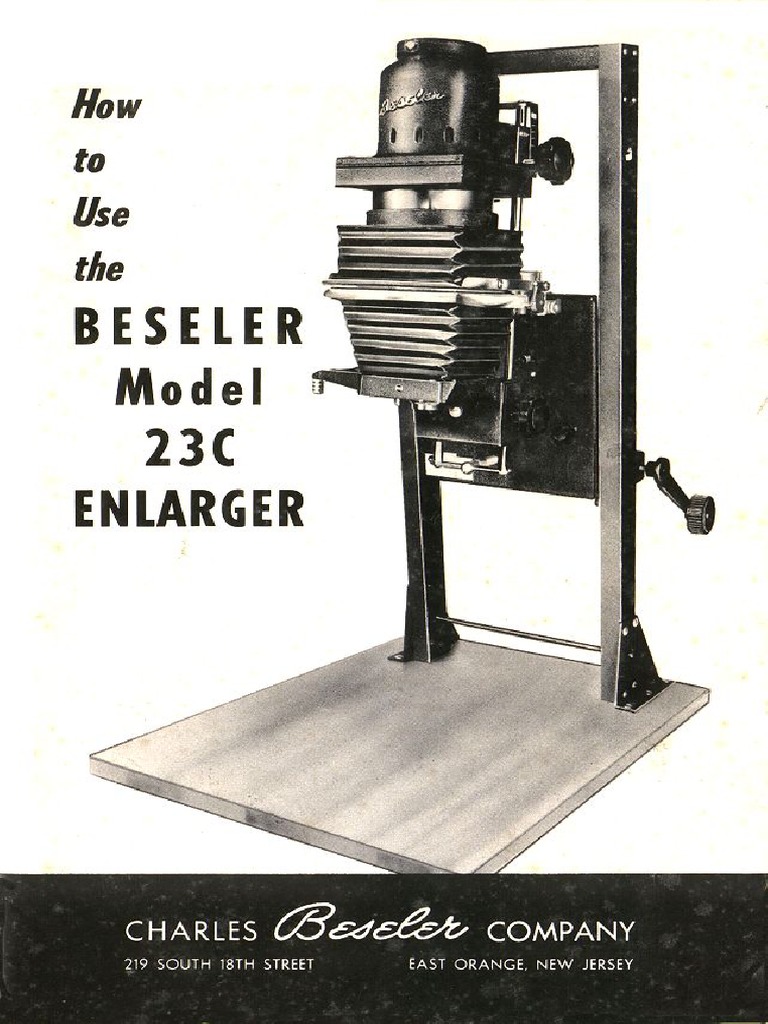 Beseler 23C (Older) | PDF