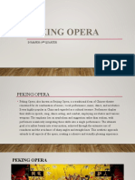 Semi-Detailed Learning Plan: Chinese Peking Opera | PDF | Arts (General)