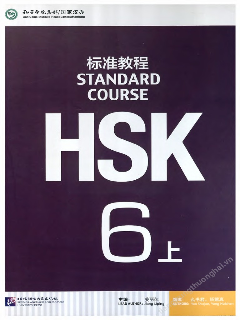 [Tiengtrungthuonghai.vn]Giáo Trình Chuẩn HSK 6 Standard Course - Quyển Thượng | PDF