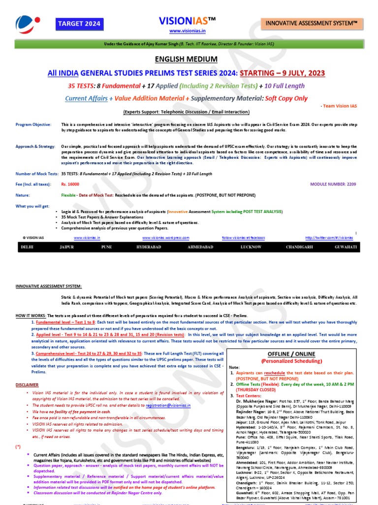25787-3 GSP 2024 35 Tests 9 July 2023 e 2209 | PDF | Gross Domestic ...