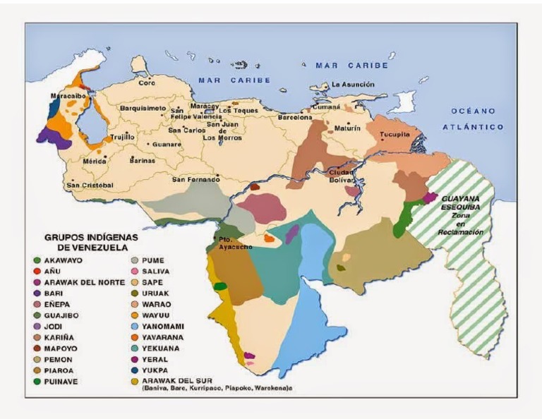 Mapa Indigenas Venezuela | PDF