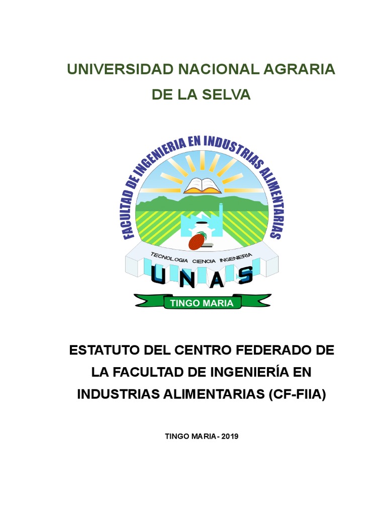 Estatuto Fiia CCFF | PDF | Universidad | Elecciones Estatuto Fiia CCFF | PDF | Universidad | Elecciones