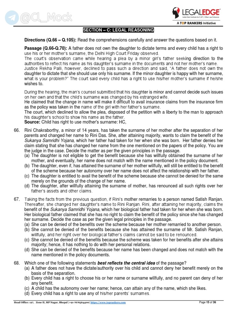 LR Practice 2 | PDF | Witness | Bail