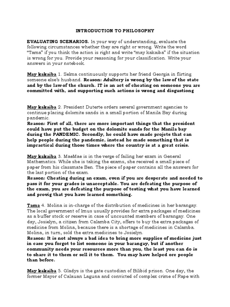 Introduction To Philosophy | PDF