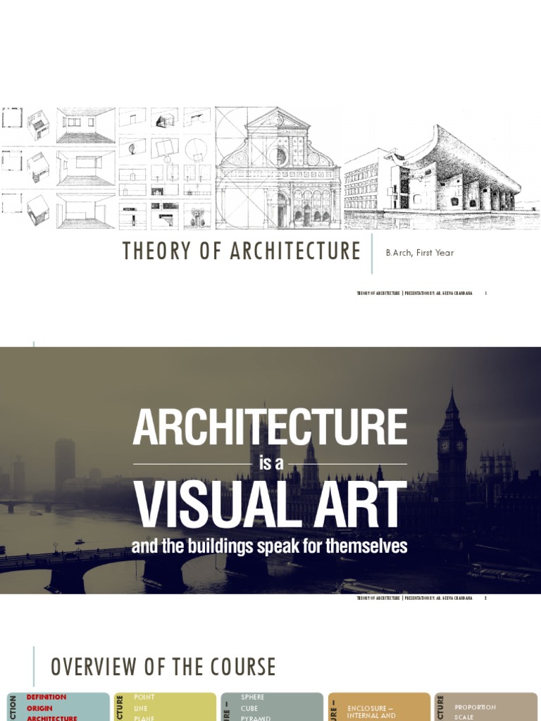 theoryofarchitecture-190919152248 | PDF | Symmetry