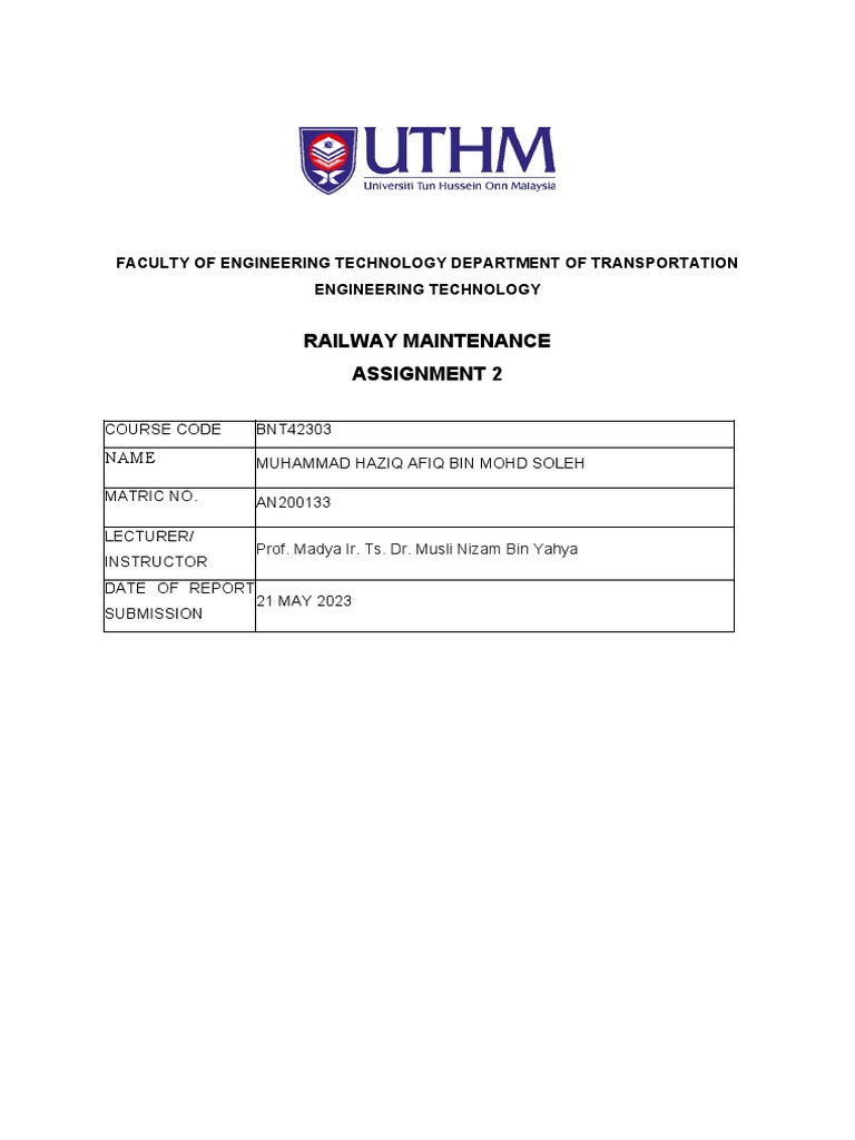 Assignment 2 Maintenance | PDF | Systems Science | Business