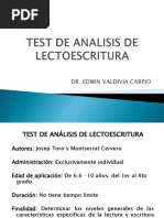 Test Tale | PDF | Validez (Estadísticas) | Aprendizaje