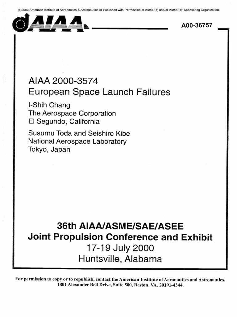 European Space Launch Failures | PDF