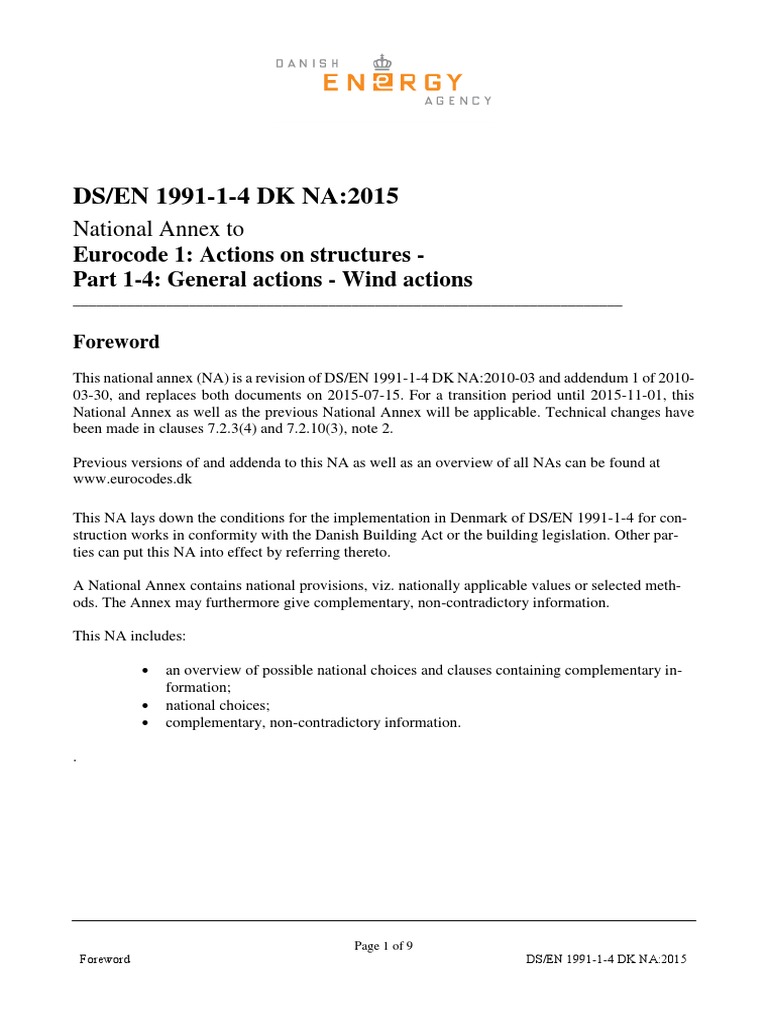 Ds en 1991 1 4 DK Na 2015 English | PDF | Force | Wound